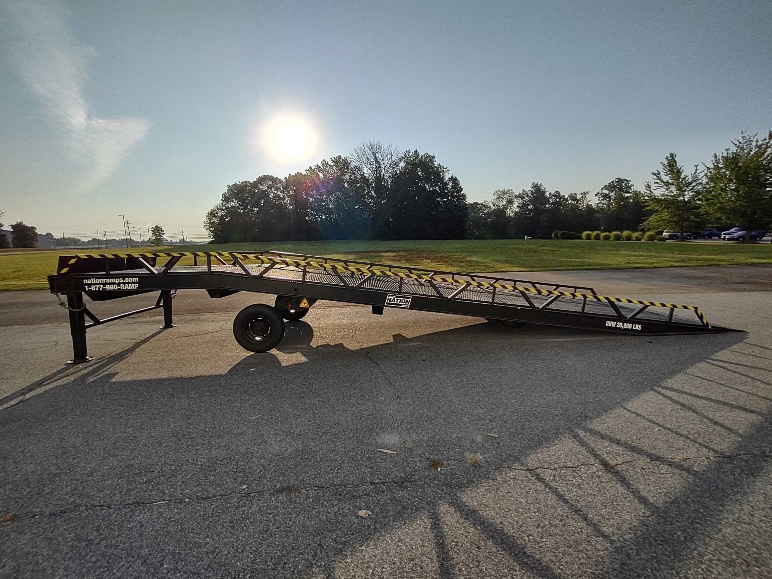 Portable Truck Ramp And Platform